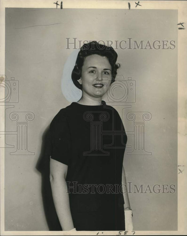 1959 Press Photo Miss Linda Goodier, National Association of Student N ...