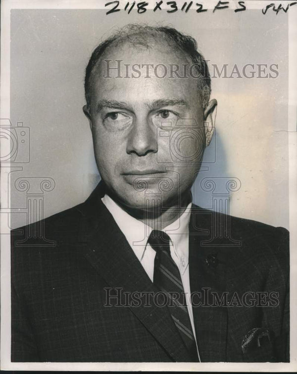 Press Photo Leon Godchaux II, Director Whitney National Bank of New Or ...