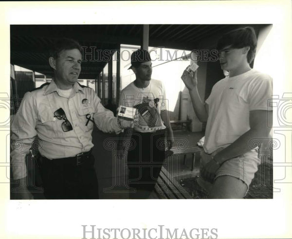 1992 O. Perry Walker High School Students with Donald J. Brossette ...