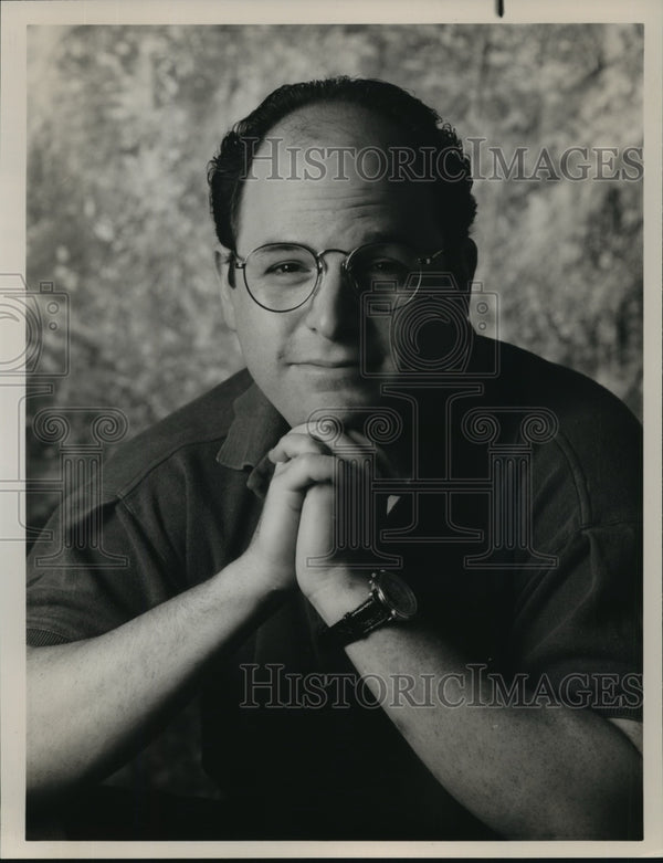 1993 Press Photo Jason Alexander stars on Seinfeld. - nop00459 ...