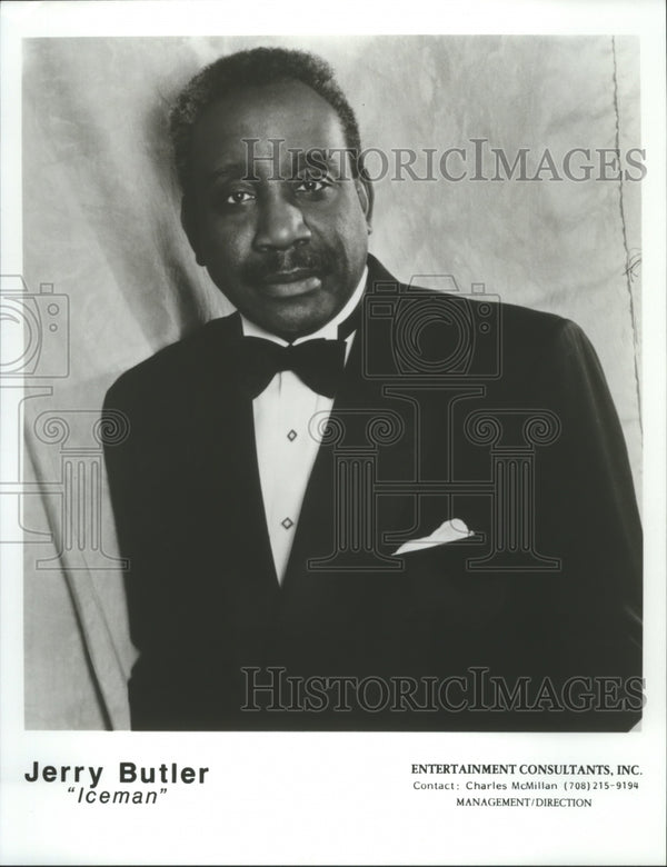 Jerry Butler as "Iceman." - Historic Images