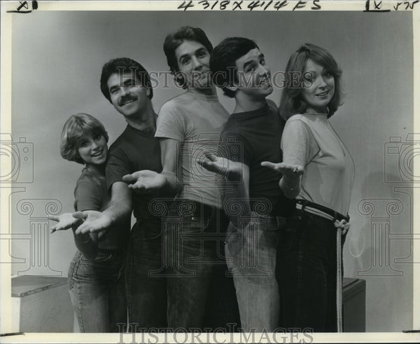 1978 Press Photo Ann Casey, Kiel Junius & Carl Benoit star in Earthlin ...