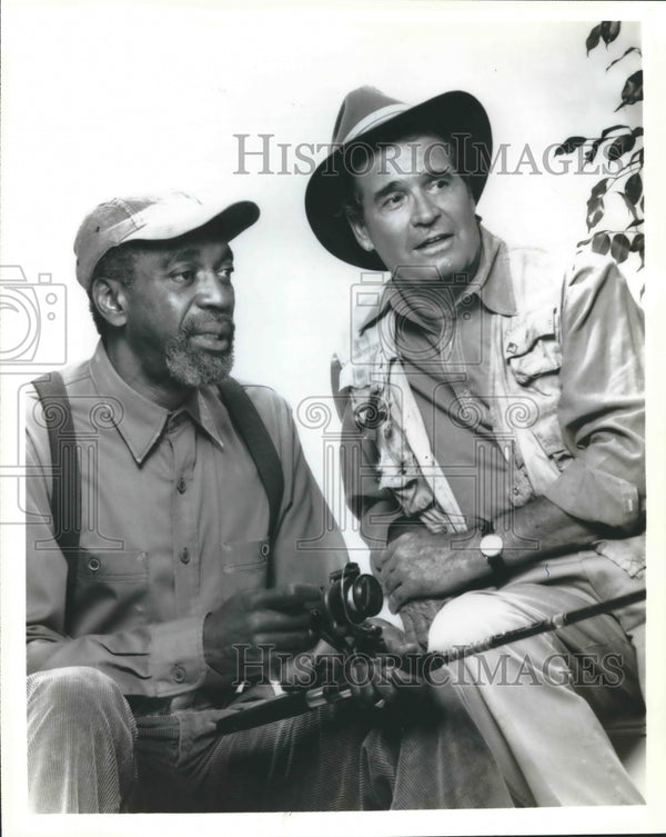 1991 Actor James Garner, Bill Cobbs in "Decoration Day" Movie ...