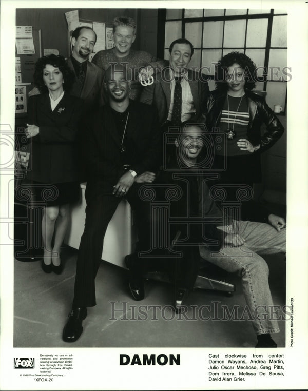 1998 Damon Wayans, Andrea Martin & Greg Pitts on Damon, on Fox ...