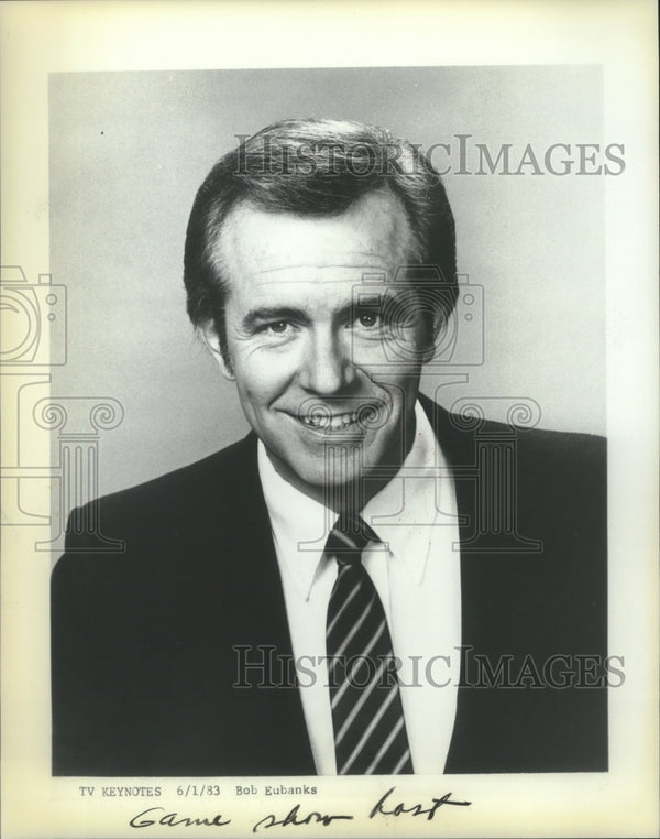 1983 Bob Eubanks, Game Show Host - nop24528 - Historic Images