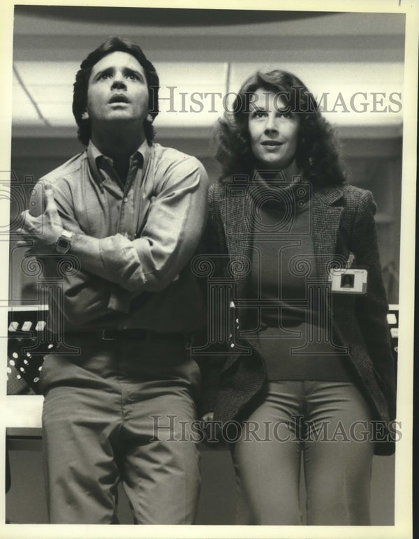 1980 Press Photo Tom Mason and Melinda Fee, "The Aliens are Coming ...