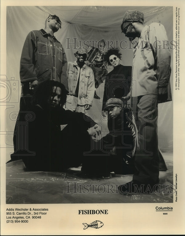 1993 Press Photo Los Angeles Fusion Band Fishbone - nop29217 - Historic ...