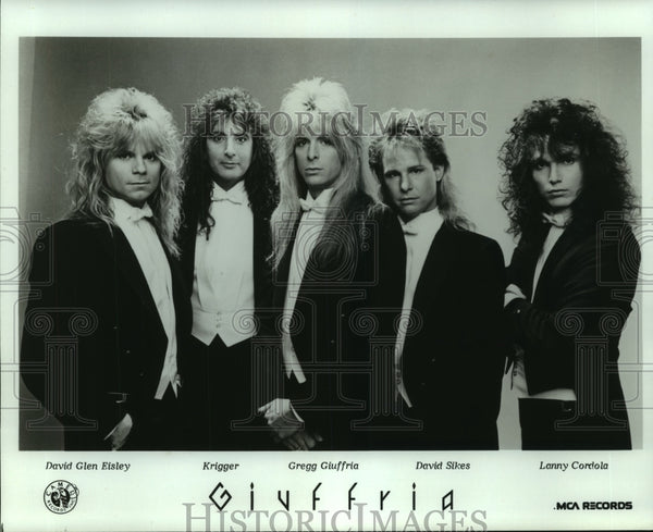 1986 MCA Records American rock band Giuffria - nop30432 - Historic Images