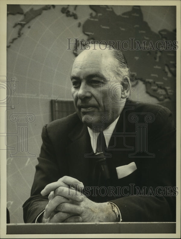 1956 Press Photo Dr. George Gallup - nop31489 - Historic Images