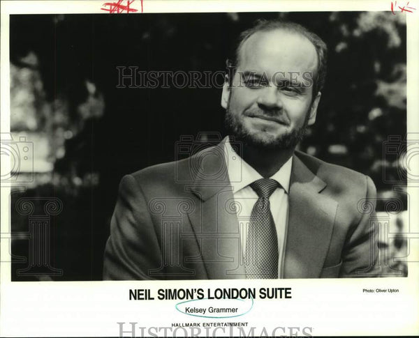 1987 Press Photo Kelsey Grammer in Neil Simon's "London Suite." - nop3 ...