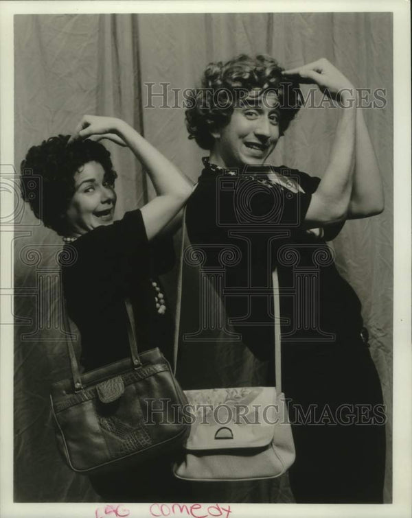1994 Press Photo Amanda Gronich, Jeff Lahoste in "We Took a Tour" at T ...