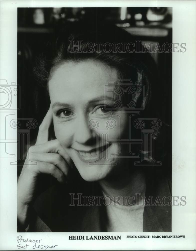 1994 Press Photo Heidi Landesman, producer and set designer - nop46789 ...