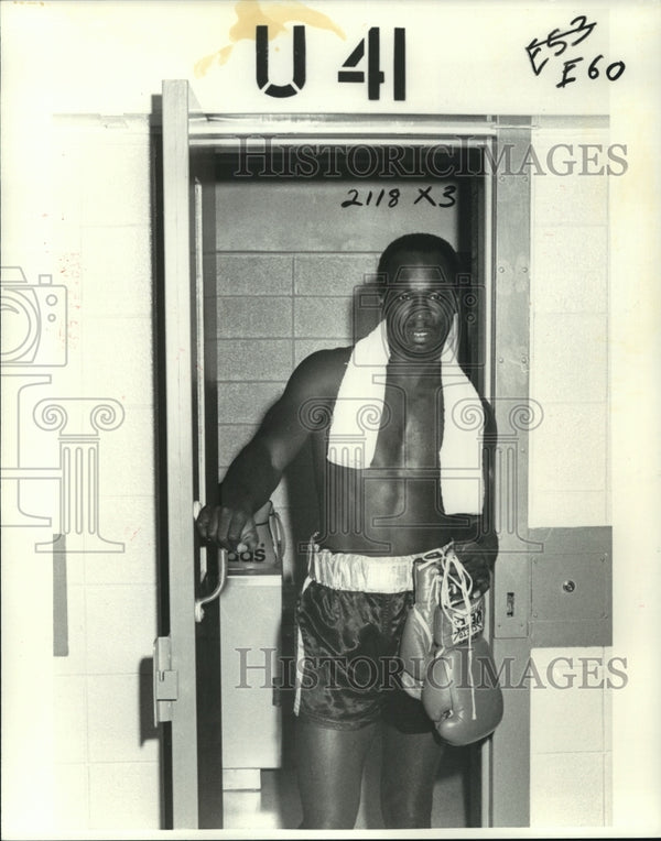 1978 Press Photo Boxer Jerry Celestine - nos05997 - Historic Images