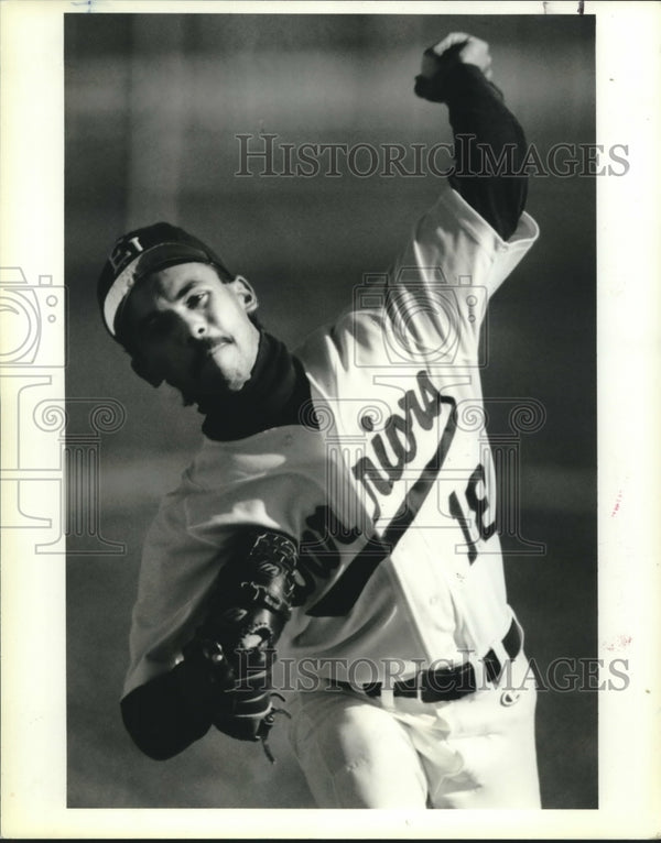 1991 East Jefferson Pitcher Jimmy Daevy - nos08825 - Historic Images