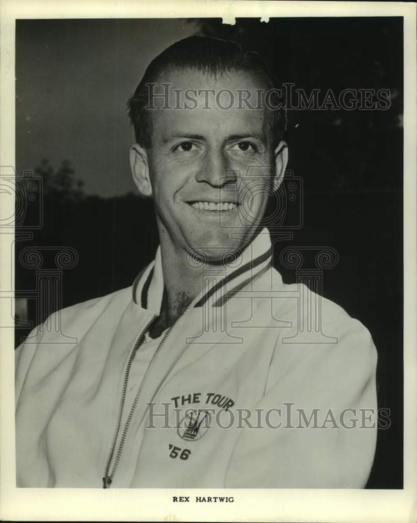 Press Photo Australian tennis player Rex Hartwig - nos16018 - Historic ...