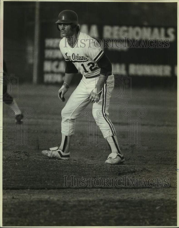 1983 Press Photo New Orleans baseball player Scott Schwaner - nos30310 ...