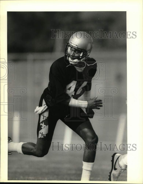 1989 Press Photo Dave Waymer, New Orleans Saints Football Player - nos ...