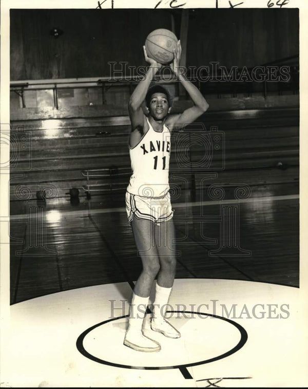 1972 Press Photo Samuel Young, Xavier Basketball Player - nos33758 ...