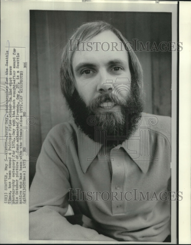 1975 Seattle Times photographer Jerry Gay wins Pulitzer Prize ...