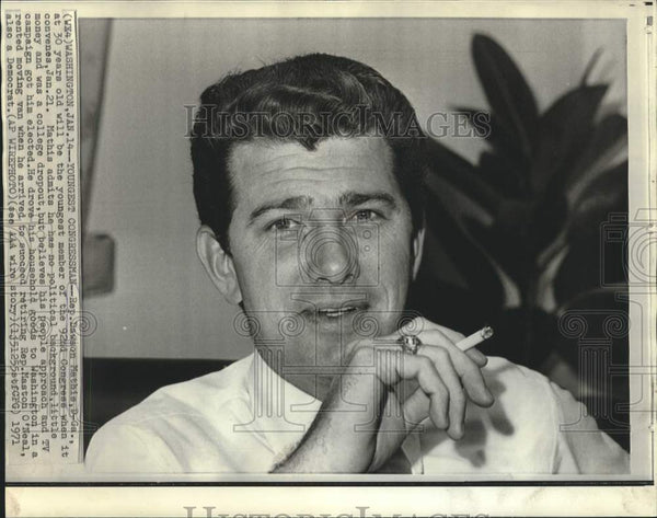 1971 Press Photo Youngest congressman, 30, is Representative Dawson Ma ...
