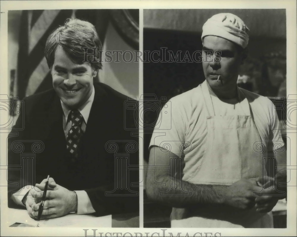 1978 Press Photo Dan Aykroyd stars on Saturday Night Live, on NBC. - n ...