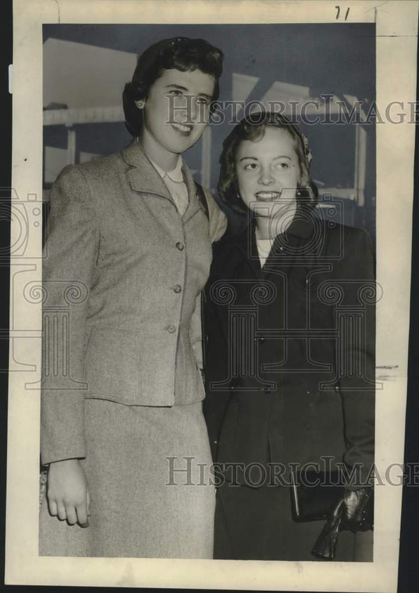 1952 "Butter Queen" Janice Kittlewell, "Dairy Queen" Beverly Steffan ...