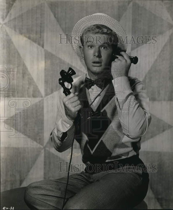 1961 Press Photo Actor Gary Vinson of "The Roaring 20's" TV Show - nox ...