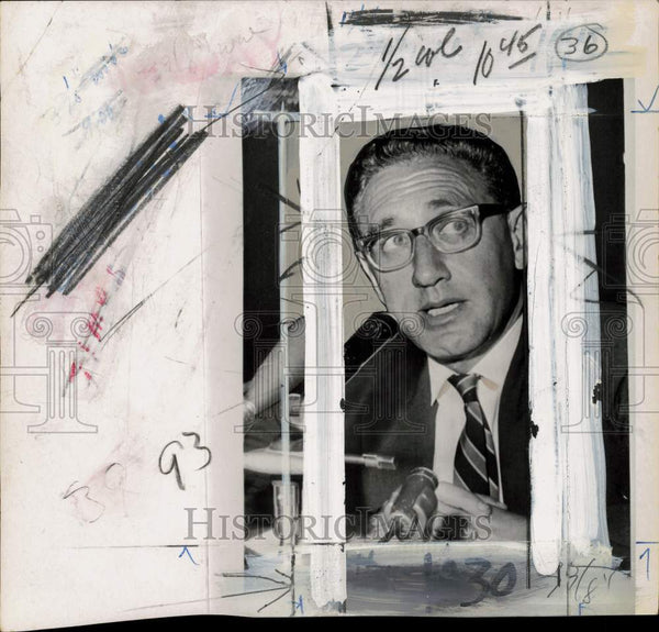 1968 Press Photo President Nixon's Assistant, Henry A. Kissinger - pio ...
