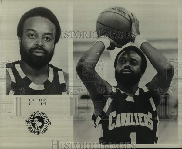 1978 Press Photo Cleveland Cavalier's basketball player Ken Higgs - pi ...