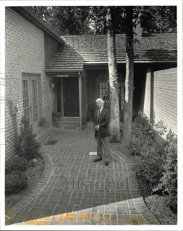 1984 Press Photo Fred A. Shaffer, Shaffer and Son Incorporated Preside ...