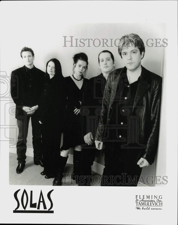 2000 Press Photo Musical Group, Solas - pna18940 - Historic Images