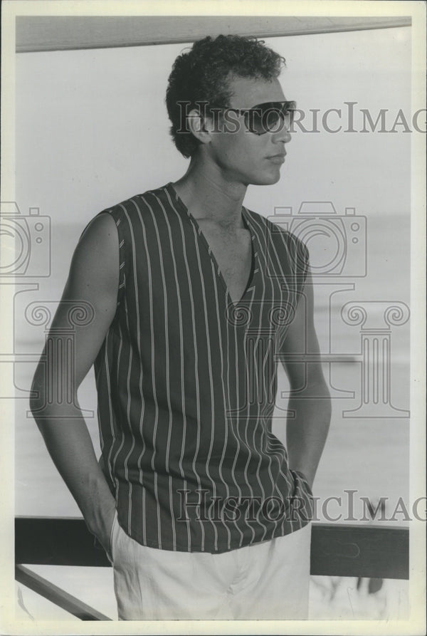 1982 Men's Fashion Featuring Calvin Klein - Historic Images