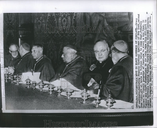 1958 Archbishop Francis Spellman Cardinals - Historic Images