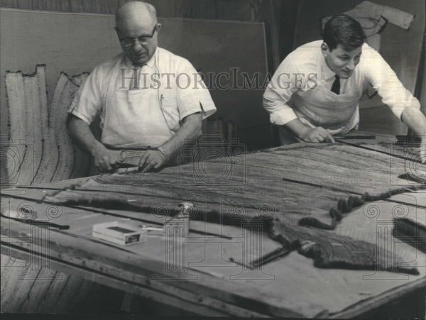 1966 Furs Industry Pattern Mink Board - Historic Images