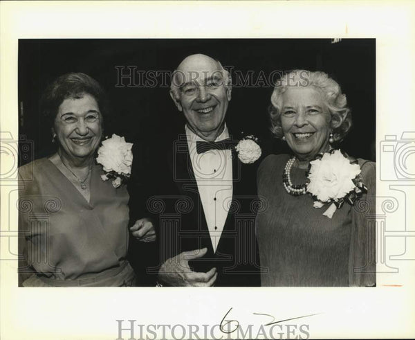 1986 Eleanor Beck, Ed & Elinor Wagner Of The Harp & Shamrock Society ...