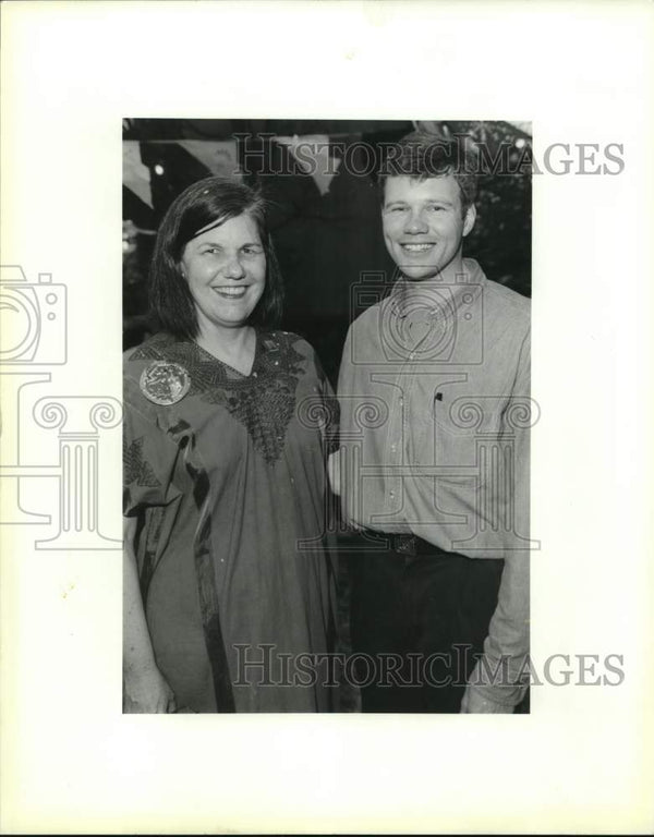 1996 Sally Buchanan and W.B. "Bill" Thompson at NIOSA poster unveil ...