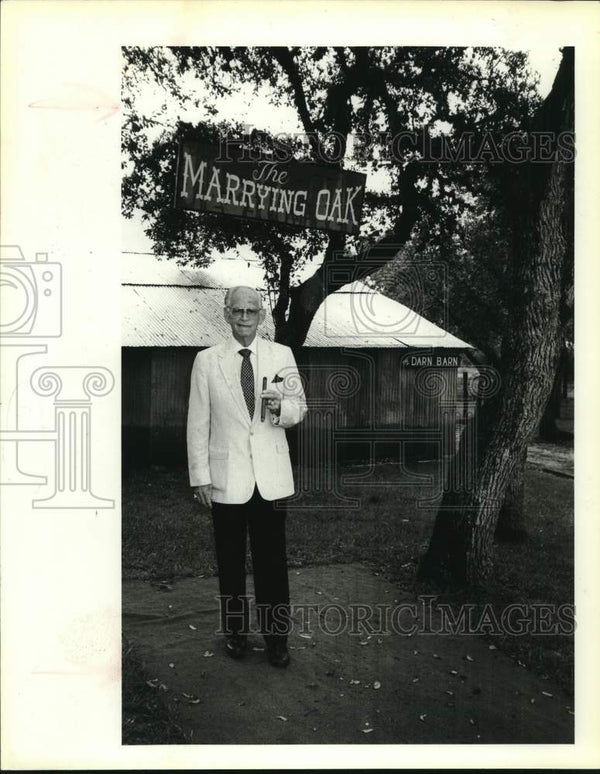 1987 Ed Jennings, The Marrying Judge of Pipe Creek - Historic Images