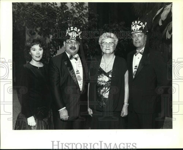 Sherry & Bob Jett, Margaret Ubele & Terry McGuire at Shriner Ball ...