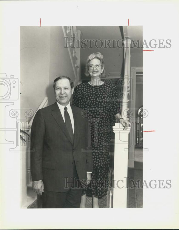 1986 Dr. James W. Wagener & Janet Francis at Fairmont Hotel Benefit ...