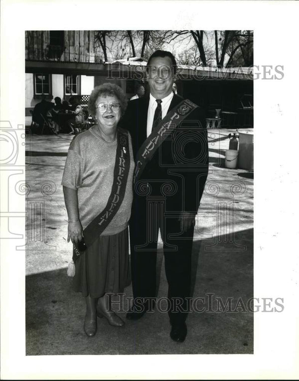 1993 Ilene McCarthy & Don Mach at St. Patrick's Day Luncheon - Historic ...