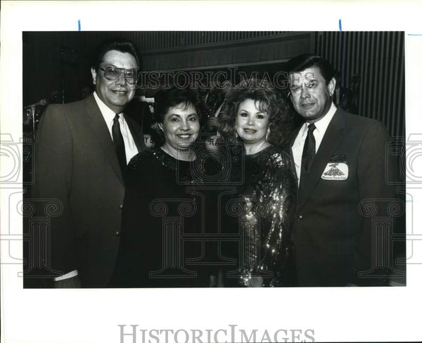 1992 Ed Mata and guests of Paricutin Social Club Tribute - Historic Images