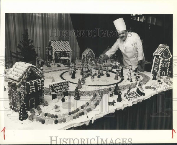 1984 Michael Minden, Pastry Chef at Gunter Hotel - Historic Images