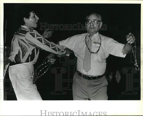 1988 Victoria Ohayon & Sam Skolnick at San Antonio Israeli Festival ...