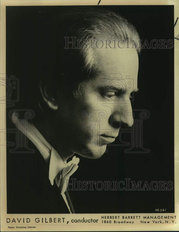 Conductor David Gilbert - Historic Images