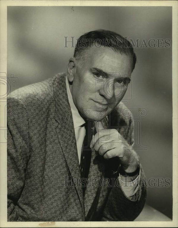 1959 Actor William Benedix in closeup portrait - Historic Images
