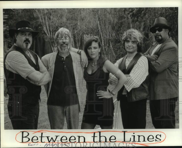 2000 Press Photo Five Members of the Rock Band Between the Lines - sap ...