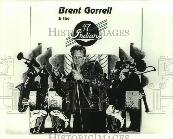 1997 Press Photo Brent Morrell and the 47 Indians rock band - sap11298 ...