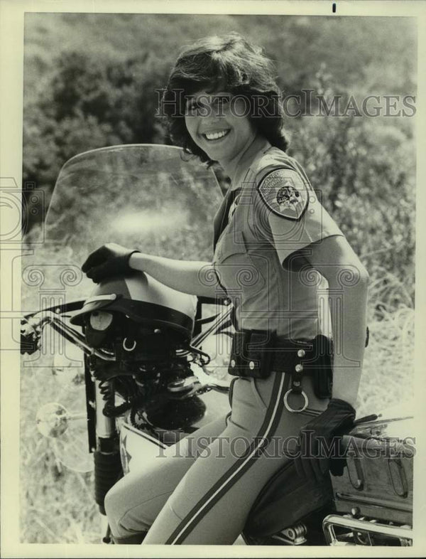 1982 Press Photo Tina Gayle in a scene on CHiPs, on NBC. - sap12754 ...