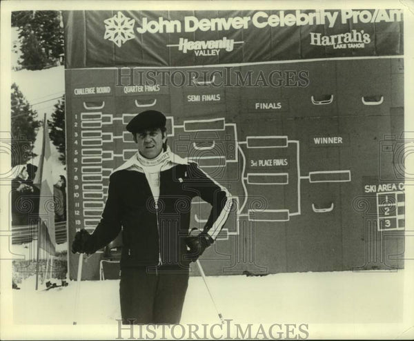 Don Meredith at the John Denver Celebrity ProAm Golf Tournament ...