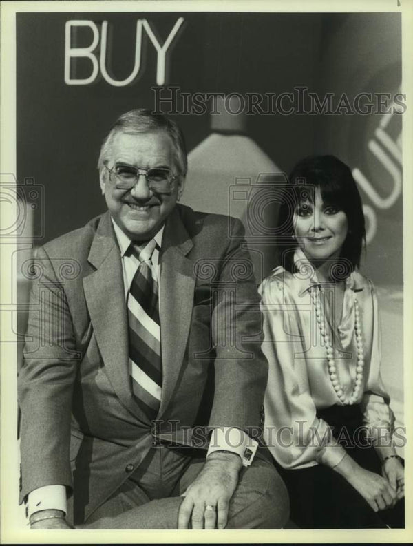1984 Press Photo Ed McMahon and Joyce De Witt host NBC special on Tele ...
